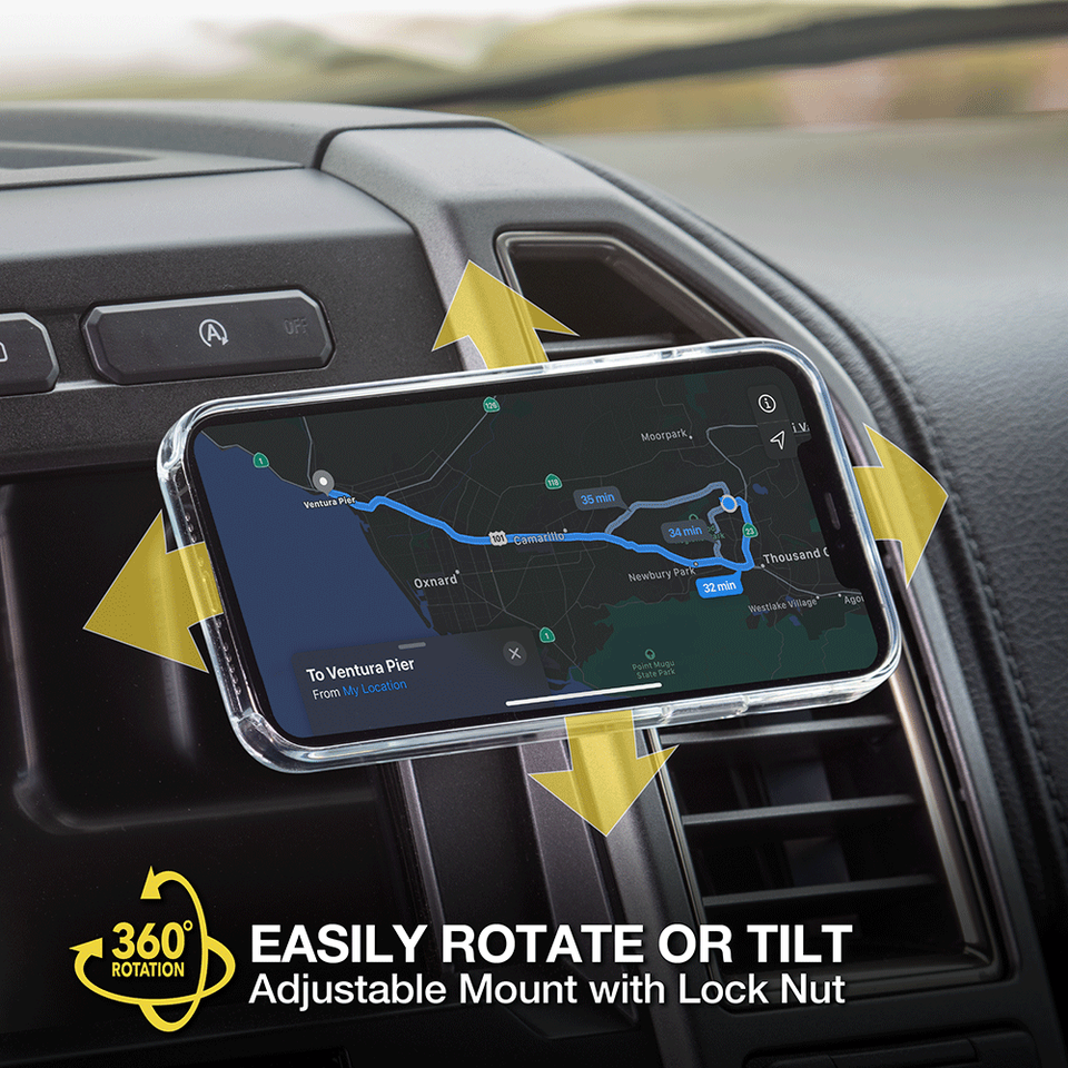 Mocny uchwyt magnetyczny do iphona/telefonu | na kratkę | Scosche USA